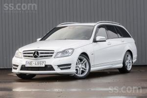 White Mercedes-Benz C 250 2013 in Jelgava, with an engine capacity of 2.20 L and mileage of 287 thousand km for 6900 €, photo 4 on AUTOMOTO.COM.LV