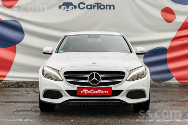 White Mercedes-Benz C 250 2014 in Riga, with an engine capacity of 2.10 L and mileage of 225 thousand km for 13500 €, photo 2 on AUTOMOTO.COM.LV