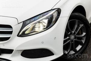 White Mercedes-Benz C 250 2014 in Riga, with an engine capacity of 2.10 L and mileage of 225 thousand km for 13500 €, photo 30 on AUTOMOTO.COM.LV