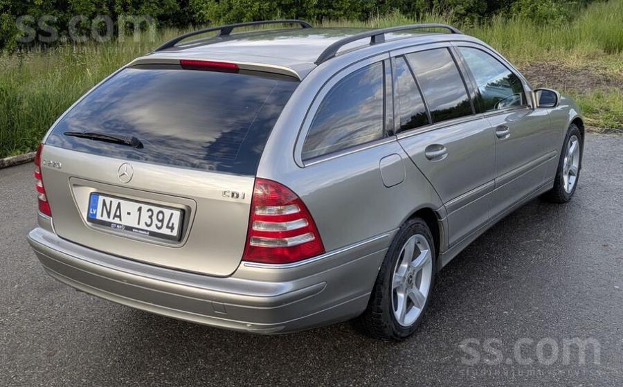 Brūns Mercedes-Benz c-270 2005 Gulbene, ar dzinēja tilpumu 2.70 L un nobraukumu 270 tūkst. km par 3250 €, foto 5 vietnē AUTOMOTO.COM.LV