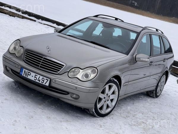 Grey Mercedes-Benz c-270 2004 in Jurmala, with an engine capacity of 2.70 L and mileage of 0 thousand km for 2150 €, photo 1 on AUTOMOTO.COM.LV