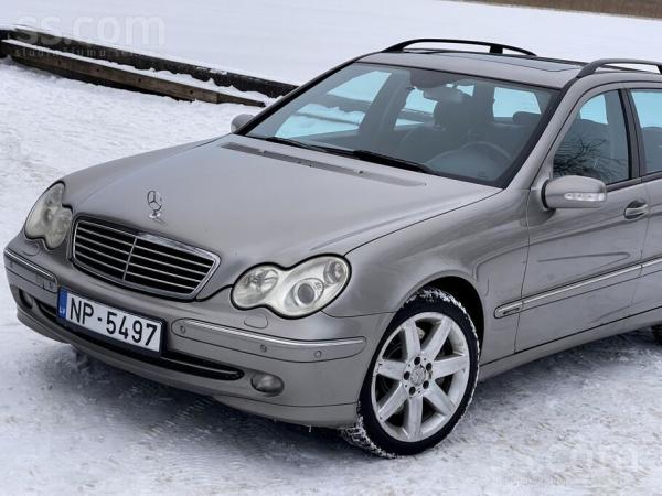 Grey Mercedes-Benz c-270 2004 in Jurmala, with an engine capacity of 2.70 L and mileage of 0 thousand km for 2150 €, photo 7 on AUTOMOTO.COM.LV