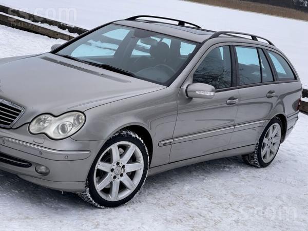 Grey Mercedes-Benz c-270 2004 in Jurmala, with an engine capacity of 2.70 L and mileage of 0 thousand km for 2150 €, photo 9 on AUTOMOTO.COM.LV