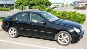 Black Mercedes-Benz c-280 2007 in Vilnius, with an engine capacity of 0.00 L and mileage of 78 thousand km for 5250 €, photo 17 on AUTOMOTO.COM.LV