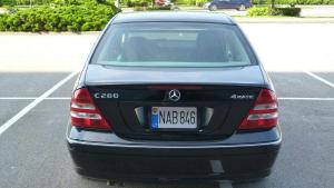 Black Mercedes-Benz c-280 2007 in Vilnius, with an engine capacity of 0.00 L and mileage of 78 thousand km for 5250 €, photo 25 on AUTOMOTO.COM.LV