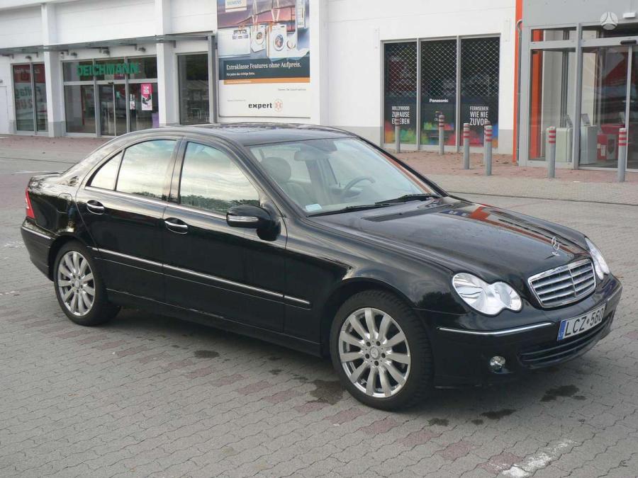 Black Mercedes-Benz c-280 2007 in Vilnius, with an engine capacity of 0.00 L and mileage of 78 thousand km for 5250 €, photo 32 on AUTOMOTO.COM.LV
