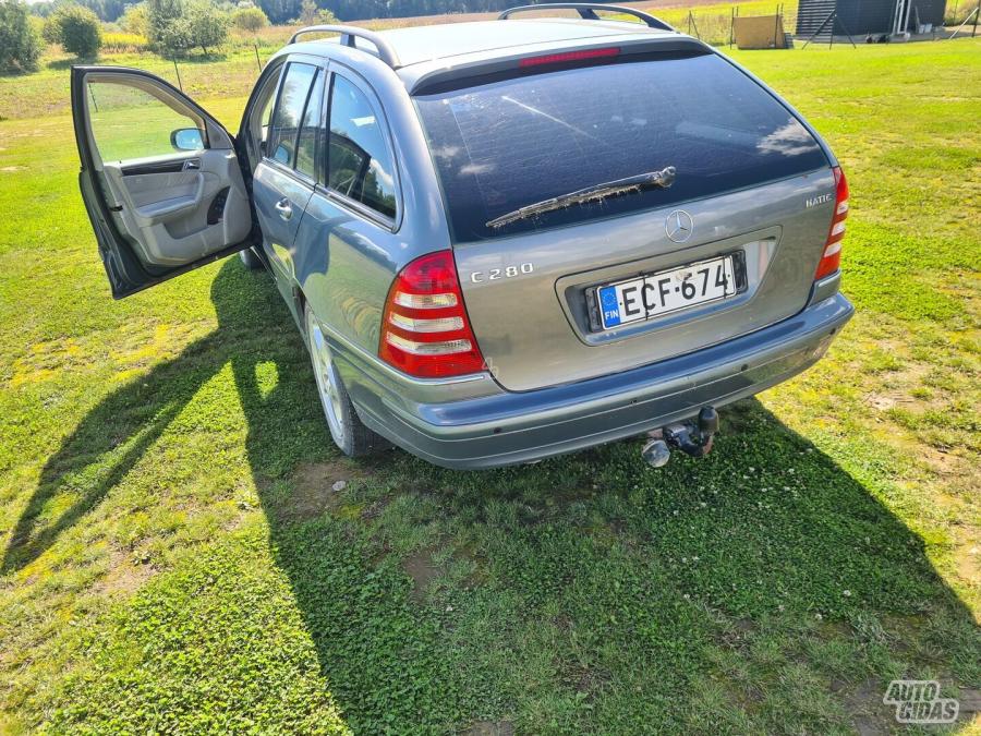 Mercedes-Benz c-280 2006 Kauņa, ar dzinēja tilpumu 3.00 L un nobraukumu 202 tūkst. km par 2500 €, foto 5 vietnē AUTOMOTO.COM.LV