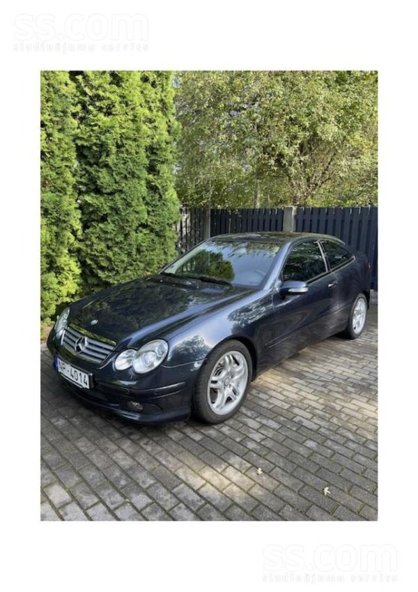 Синий Мерседес c-30-amg 2004 в Рига, объемом двигателя 3.00 л и пробегом 0 тыс. км за 8550 €, фото 1 на AUTOMOTO.COM.LV