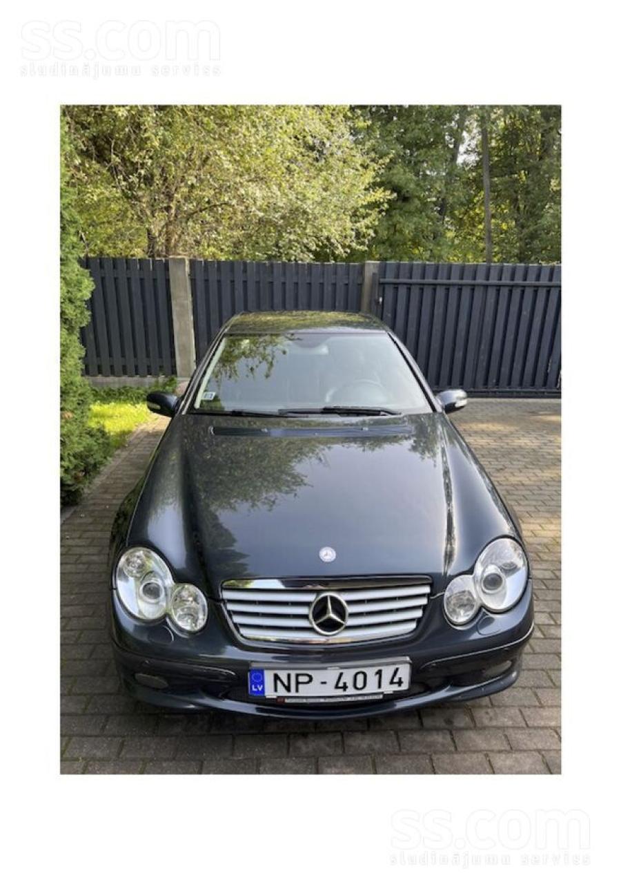 Синий Мерседес c-30-amg 2004 в Рига, объемом двигателя 3.00 л и пробегом 0 тыс. км за 8550 €, фото 3 на AUTOMOTO.COM.LV