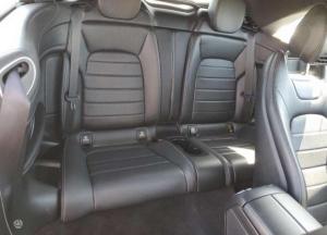 Black Mercedes-Benz C 300 2018 in Kaunas, with an engine capacity of 1.99 L and mileage of 88 thousand km for 7750 €, photo 10 on AUTOMOTO.COM.LV