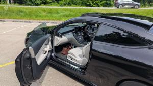 Melns Mercedes-Benz C 300 2015 Klaipėda, ar dzinēja tilpumu 2.00 L un nobraukumu 160 tūkst. km par 10400 €, foto 4 vietnē AUTOMOTO.COM.LV
