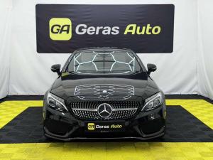 Black Mercedes-Benz C 300 2016 in Vilnius, with an engine capacity of 1.99 L and mileage of 221 thousand km for 19800 €, photo 8 on AUTOMOTO.COM.LV