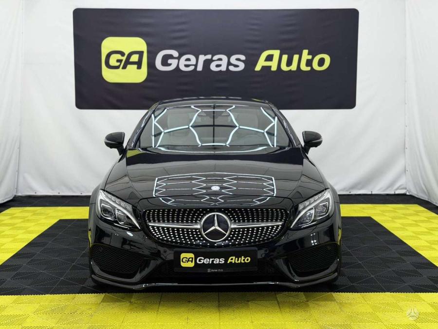 Melns Mercedes-Benz C 300 2016 Viļņa, ar dzinēja tilpumu 1.99 L un nobraukumu 221 tūkst. km par 19750 €, foto 8 vietnē AUTOMOTO.COM.LV