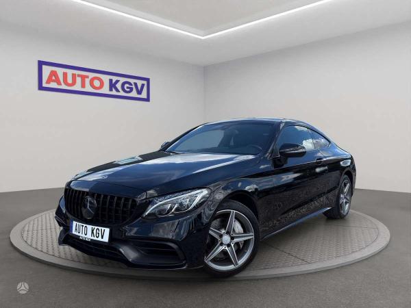Black Mercedes-Benz C 300 2017 in Kaunas, with an engine capacity of 2.00 L and mileage of 161 thousand km for 22499 €, photo 1 on AUTOMOTO.COM.LV