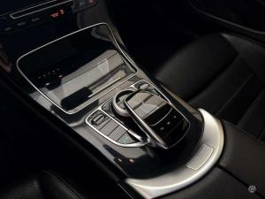 Black Mercedes-Benz C 300 2017 in Kaunas, with an engine capacity of 2.00 L and mileage of 161 thousand km for 22499 €, photo 14 on AUTOMOTO.COM.LV