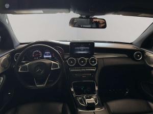 Black Mercedes-Benz C 300 2017 in Kaunas, with an engine capacity of 2.00 L and mileage of 161 thousand km for 22499 €, photo 11 on AUTOMOTO.COM.LV