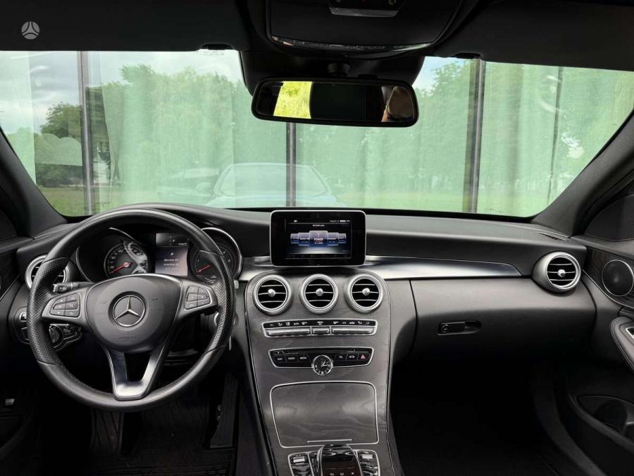 Melns Mercedes-Benz C 300 2015 Kauņa, ar dzinēja tilpumu 2.14 L un nobraukumu 200 tūkst. km par 11400 €, foto 18 vietnē AUTOMOTO.COM.LV