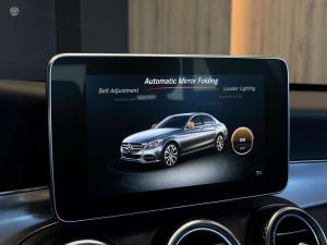 Black Mercedes-Benz C 300 2015 in Kaunas, with an engine capacity of 1.99 L and mileage of 183 thousand km for 13990 €, photo 33 on AUTOMOTO.COM.LV