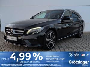 Melns Mercedes-Benz C 300 2021 Kauņa, ar dzinēja tilpumu 2.00 L un nobraukumu 94 tūkst. km par 32863 €, foto  vietnē AUTOMOTO.COM.LV