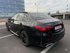 Black Mercedes-Benz C 300 2022 in Vilnius, with an engine capacity of 2.00 L and mileage of 137 thousand km for 36000 €, photo 9 on AUTOMOTO.COM.LV