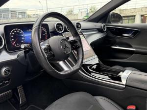Black Mercedes-Benz C 300 2022 in Vilnius, with an engine capacity of 2.00 L and mileage of 137 thousand km for 36000 €, photo 13 on AUTOMOTO.COM.LV