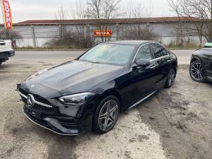 Black Mercedes-Benz C 300 2024 in Kaunas, with an engine capacity of 1.99 L and mileage of 24 thousand km for 14999 €, photo 2 on AUTOMOTO.COM.LV