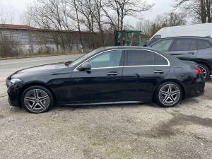 Black Mercedes-Benz C 300 2024 in Kaunas, with an engine capacity of 1.99 L and mileage of 24 thousand km for 14999 €, photo 5 on AUTOMOTO.COM.LV