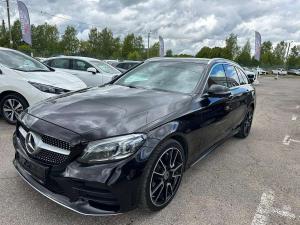 Melns Mercedes-Benz C 300 2018 Panevēža, ar dzinēja tilpumu 2.00 L un nobraukumu 228 tūkst. km par 19999 €, foto  vietnē AUTOMOTO.COM.LV