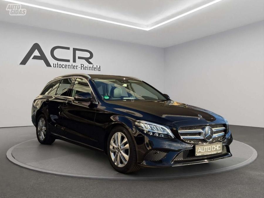 Black Mercedes-Benz C 300 2019 in Kaunas, with an engine capacity of 2.00 L and mileage of 50 thousand km for 29600 €, photo 1 on AUTOMOTO.COM.LV