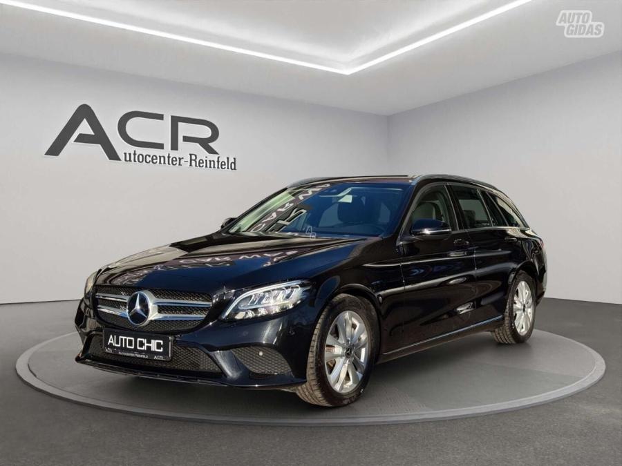 Black Mercedes-Benz C 300 2019 in Kaunas, with an engine capacity of 2.00 L and mileage of 50 thousand km for 29600 €, photo 3 on AUTOMOTO.COM.LV