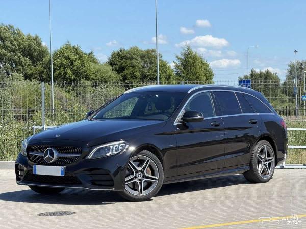 Black Mercedes-Benz C 300 2019 in Taurage, with an engine capacity of 2.00 L and mileage of 247 thousand km for 17900 €, photo 1 on AUTOMOTO.COM.LV