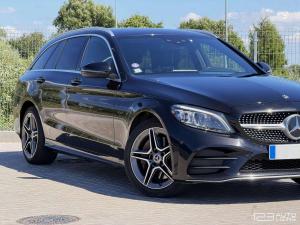 Black Mercedes-Benz C 300 2019 in Taurage, with an engine capacity of 2.00 L and mileage of 247 thousand km for 16900 €, photo 7 on AUTOMOTO.COM.LV