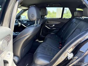 Black Mercedes-Benz C 300 2019 in Taurage, with an engine capacity of 2.00 L and mileage of 247 thousand km for 16900 €, photo 16 on AUTOMOTO.COM.LV