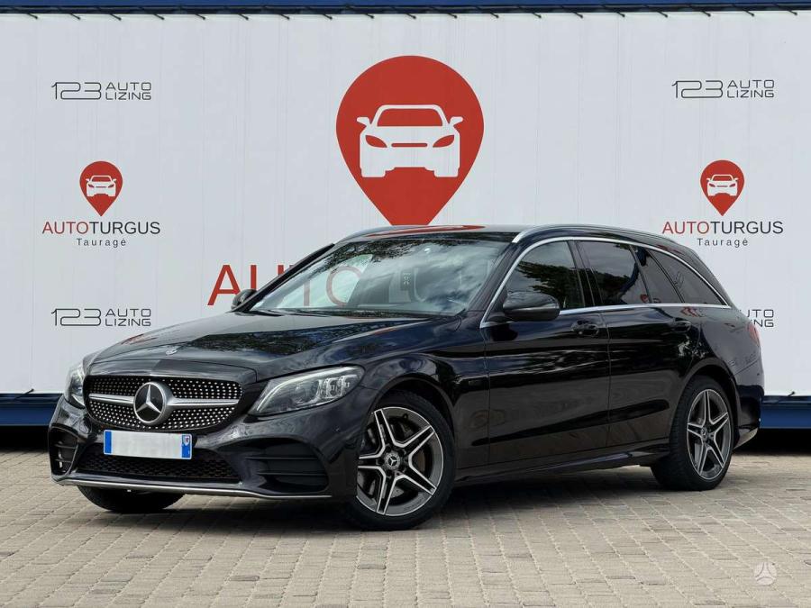 Black Mercedes-Benz C 300 2019 in Taurage, with an engine capacity of 2.00 L and mileage of 247 thousand km for 16300 €, photo 1 on AUTOMOTO.COM.LV