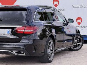 Black Mercedes-Benz C 300 2019 in Taurage, with an engine capacity of 2.00 L and mileage of 247 thousand km for 16300 €, photo 10 on AUTOMOTO.COM.LV