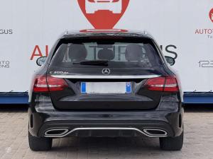 Black Mercedes-Benz C 300 2019 in Taurage, with an engine capacity of 2.00 L and mileage of 247 thousand km for 16300 €, photo 11 on AUTOMOTO.COM.LV