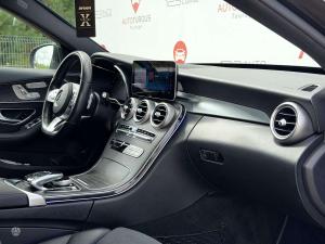 Black Mercedes-Benz C 300 2019 in Taurage, with an engine capacity of 2.00 L and mileage of 247 thousand km for 16300 €, photo 16 on AUTOMOTO.COM.LV