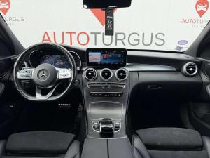 Black Mercedes-Benz C 300 2019 in Taurage, with an engine capacity of 2.00 L and mileage of 247 thousand km for 16300 €, photo 17 on AUTOMOTO.COM.LV