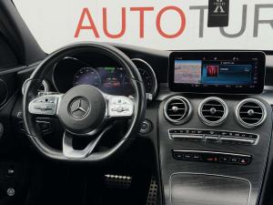 Black Mercedes-Benz C 300 2019 in Taurage, with an engine capacity of 2.00 L and mileage of 247 thousand km for 16300 €, photo 18 on AUTOMOTO.COM.LV