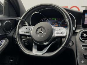 Black Mercedes-Benz C 300 2019 in Taurage, with an engine capacity of 2.00 L and mileage of 247 thousand km for 16300 €, photo 19 on AUTOMOTO.COM.LV