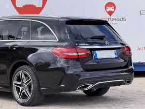 Black Mercedes-Benz C 300 2019 in Taurage, with an engine capacity of 2.00 L and mileage of 247 thousand km for 15800 €, photo 9 on AUTOMOTO.COM.LV