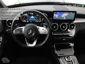 Melns Mercedes-Benz C 300 2020 Kauņa, ar dzinēja tilpumu 2.00 L un nobraukumu 71 tūkst. km par 31052 €, foto 3 vietnē AUTOMOTO.COM.LV