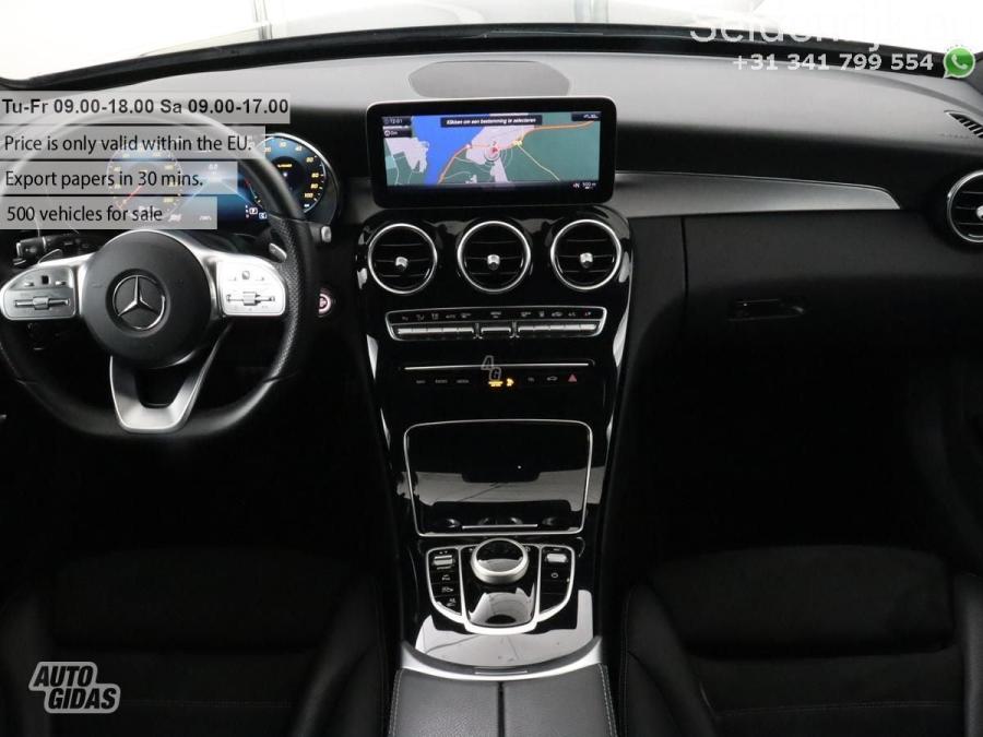 Melns Mercedes-Benz C 300 2020 Kauņa, ar dzinēja tilpumu 2.00 L un nobraukumu 71 tūkst. km par 31052 €, foto 8 vietnē AUTOMOTO.COM.LV