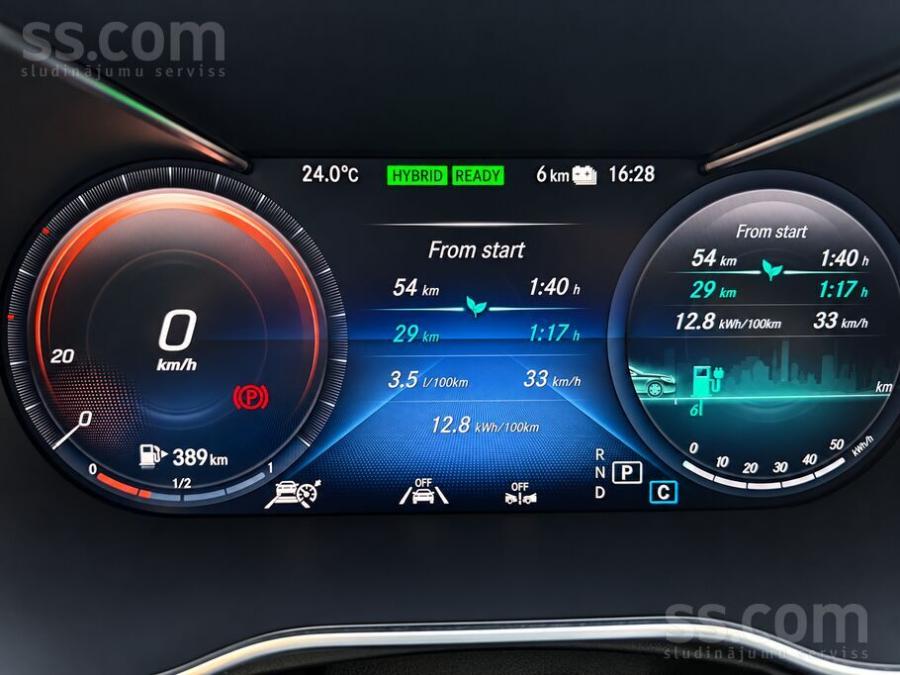 Black Mercedes-Benz C 300 2020 in Riga, with an engine capacity of 2.00 L and mileage of 194 thousand km for 21099 €, photo 23 on AUTOMOTO.COM.LV