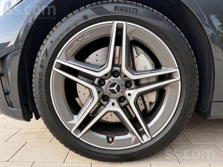 Black Mercedes-Benz C 300 2020 in Riga, with an engine capacity of 2.00 L and mileage of 194 thousand km for 21099 €, photo 25 on AUTOMOTO.COM.LV