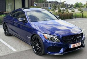 Zils Mercedes-Benz C 300 2017 Klaipėda, ar dzinēja tilpumu 1.99 L un nobraukumu 91 tūkst. km par 24400 €, foto  vietnē AUTOMOTO.COM.LV