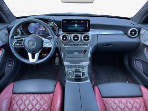 Blue Mercedes-Benz C 300 2020 in Riga, with an engine capacity of 2.00 L and mileage of 18 thousand km for 41990 €, photo 8 on AUTOMOTO.COM.LV
