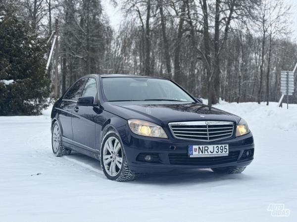 Blue Mercedes-Benz C 300 2010 in Vilnius, with an engine capacity of 3.00 L and mileage of 240 thousand km for 6700 €, photo 1 on AUTOMOTO.COM.LV