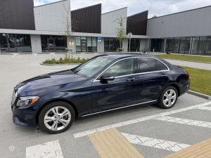 Blue Mercedes-Benz C 300 2015 in Vilnius, with an engine capacity of 1.99 L and mileage of 95 thousand km for 15200 €, photo 3 on AUTOMOTO.COM.LV