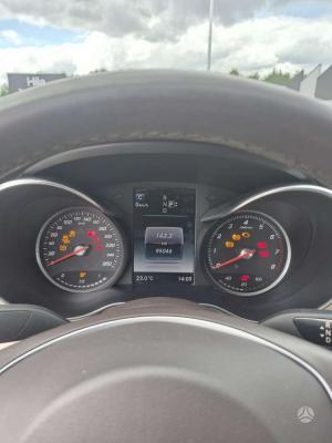Blue Mercedes-Benz C 300 2015 in Vilnius, with an engine capacity of 1.99 L and mileage of 95 thousand km for 15200 €, photo 11 on AUTOMOTO.COM.LV